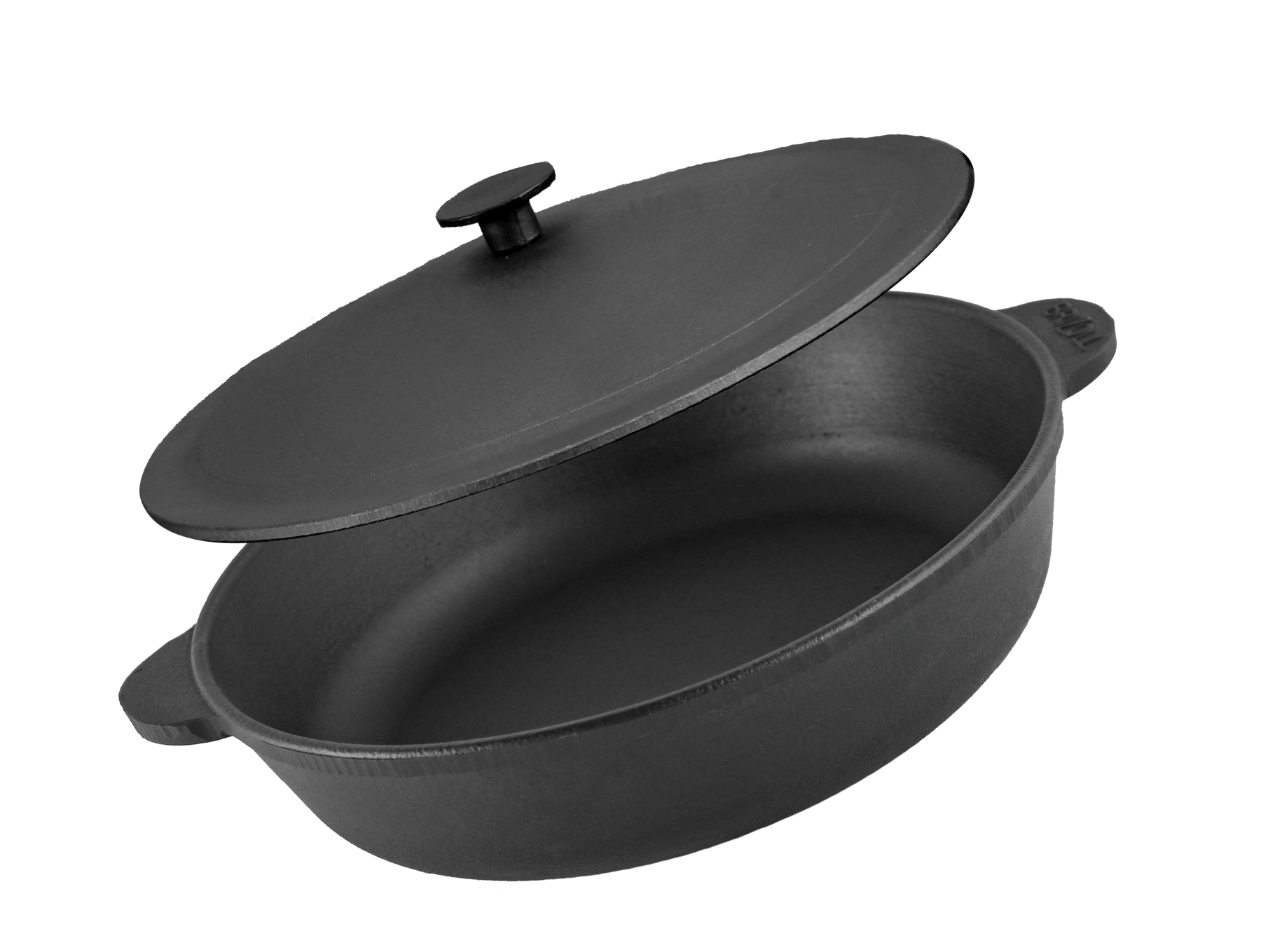 Cast iron brazier with cast iron lid 300 x 60 mm